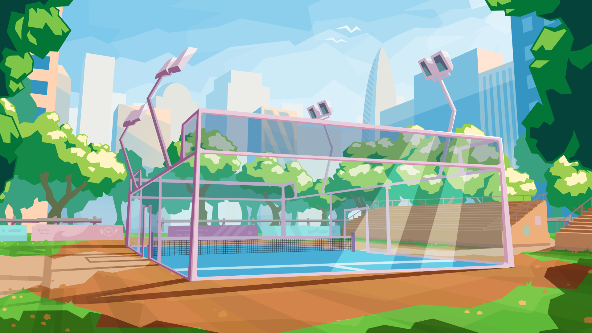 The Park Court | Padel Rivals - The Padel Video Game for PC & Consoles